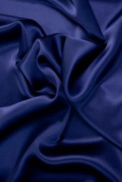 CLOTH Dublin Silk Satin Fabric - Indigo CLOTH Dublin